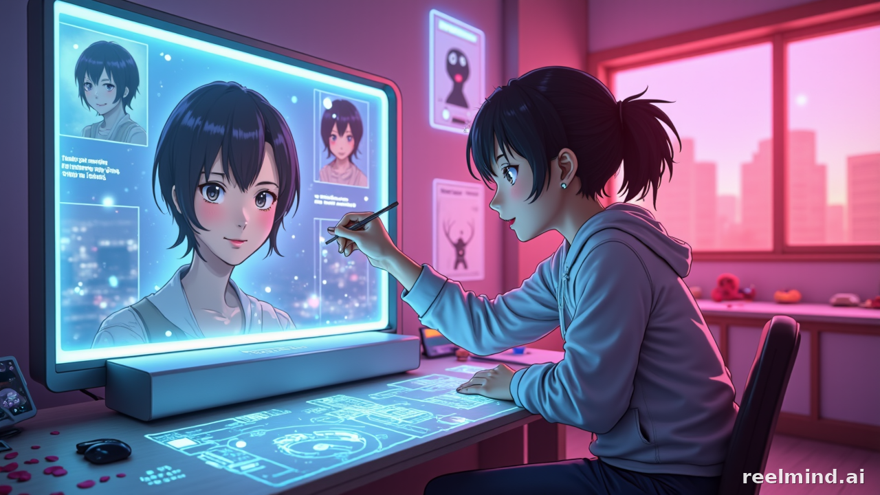 AI Anime Filter: Transform Photos into Manga Art | ReelMind