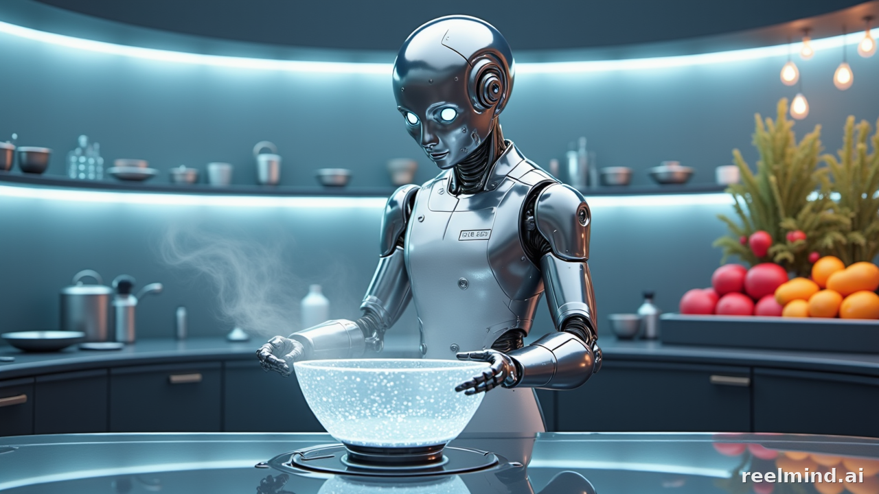 AI-Generated Cooking Shows: Recipes by Robots | ReelMind
