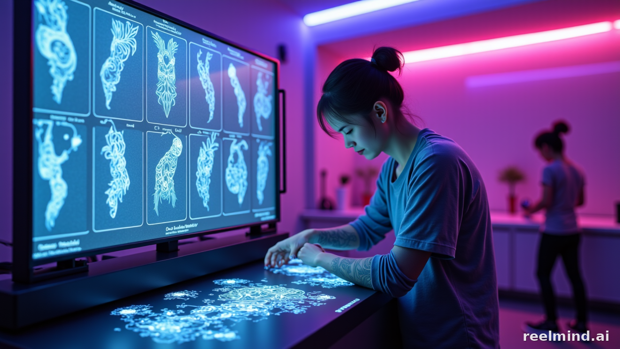 AI-Generated Tattoos: Design Your Next Ink Digitally | ReelMind