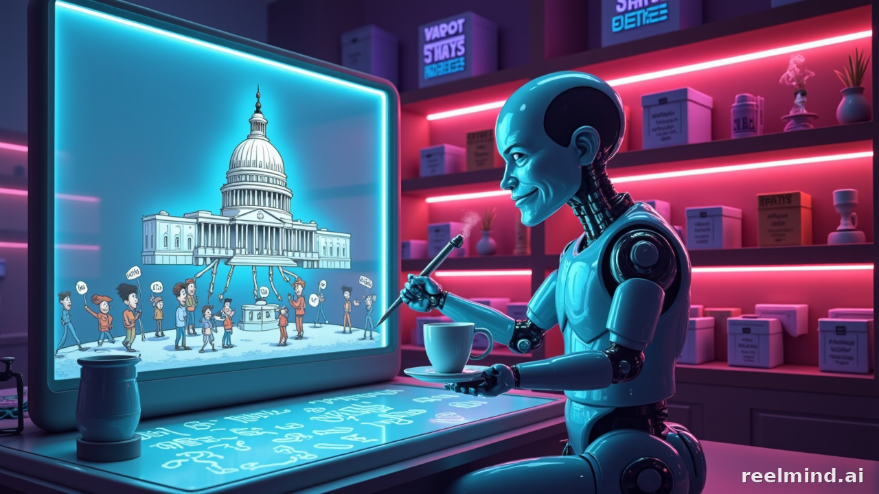 AI-Generated Political Satire: A New Era of Comedy | ReelMind