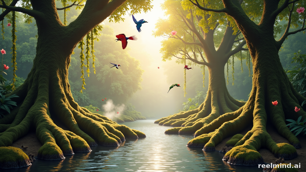 The Best AI Prompts for Creating Stunning Rainforest Scenes | ReelMind