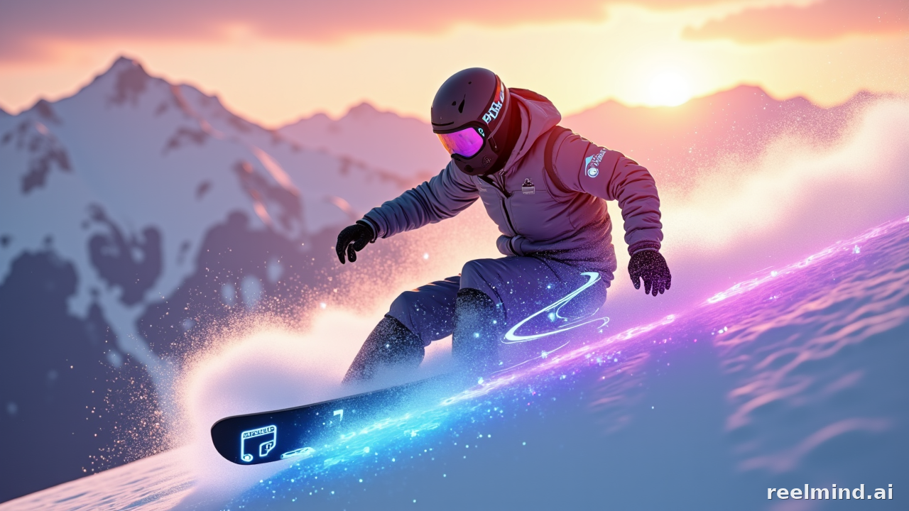 How to Create AI-Generated Videos for Your Snowboarding Channel | ReelMind