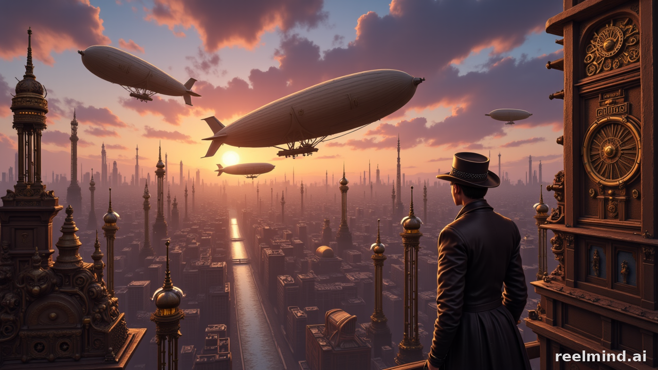 The Best AI Prompts for Generating Steampunk Adventures | ReelMind