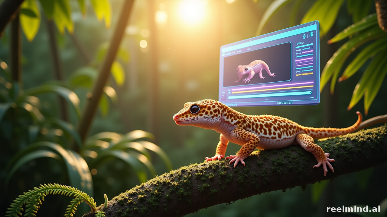 How to Use AI to Generate Videos for Your Gecko Spotting Channel | ReelMind