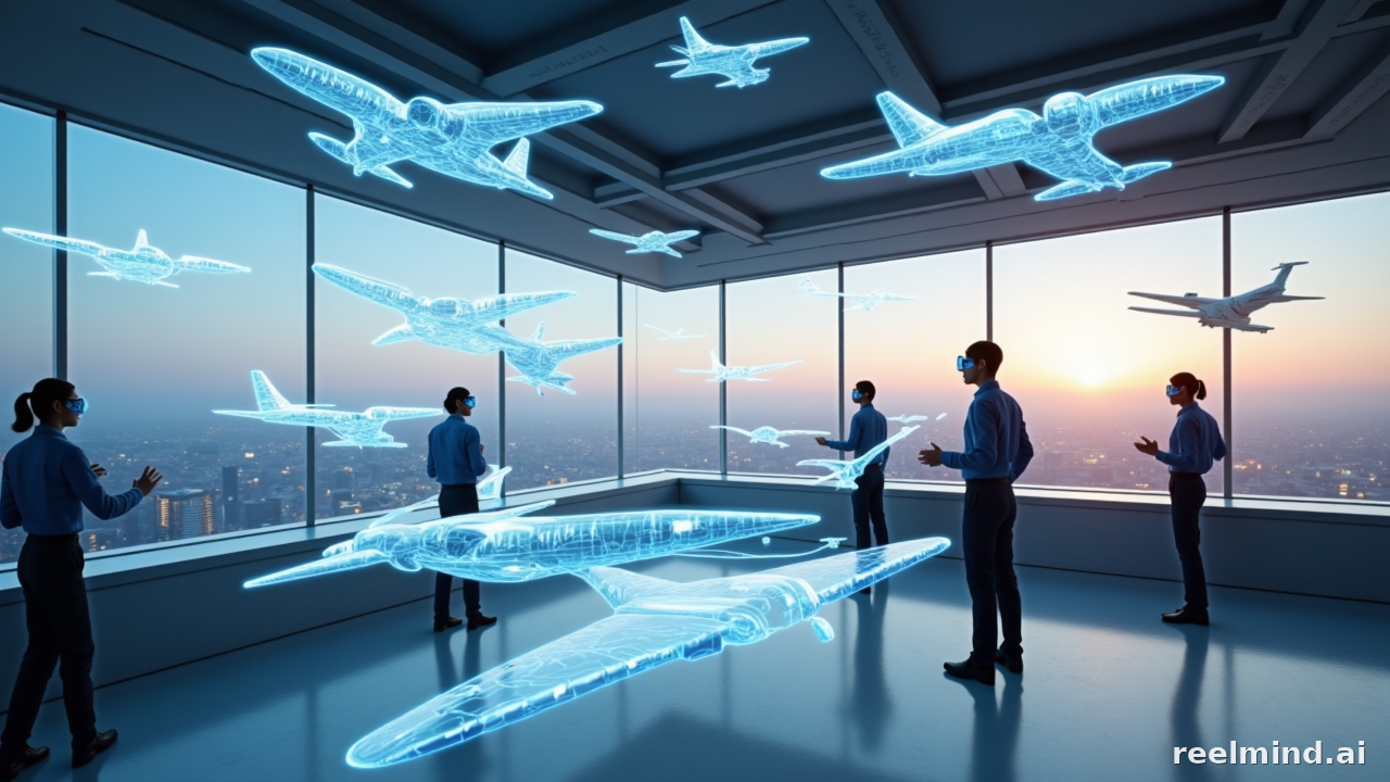 The Future of AI in Aviation: Virtual Plane Designs | ReelMind