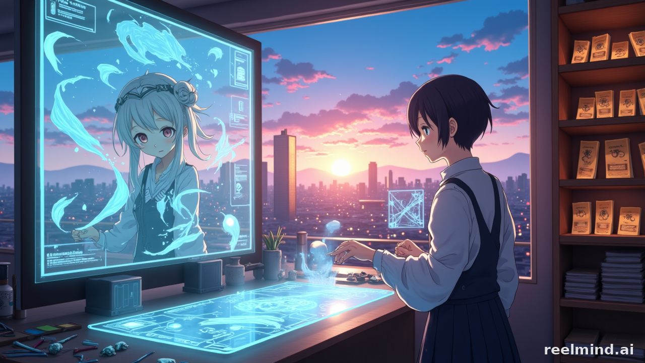 AI-Generated Anime: A New Art Form | ReelMind