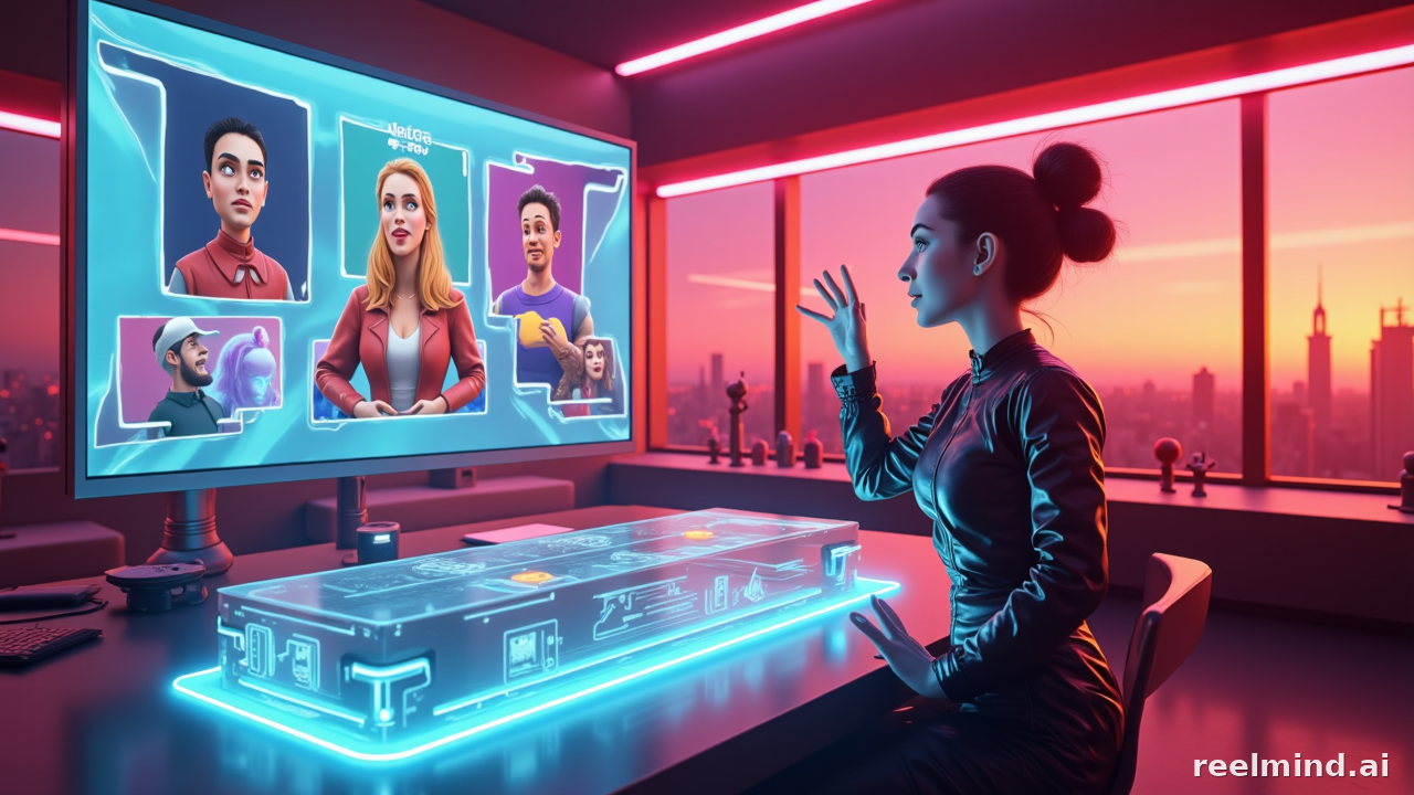 From Comedy Writing Prompts to AI-Generated Parody Videos | ReelMind