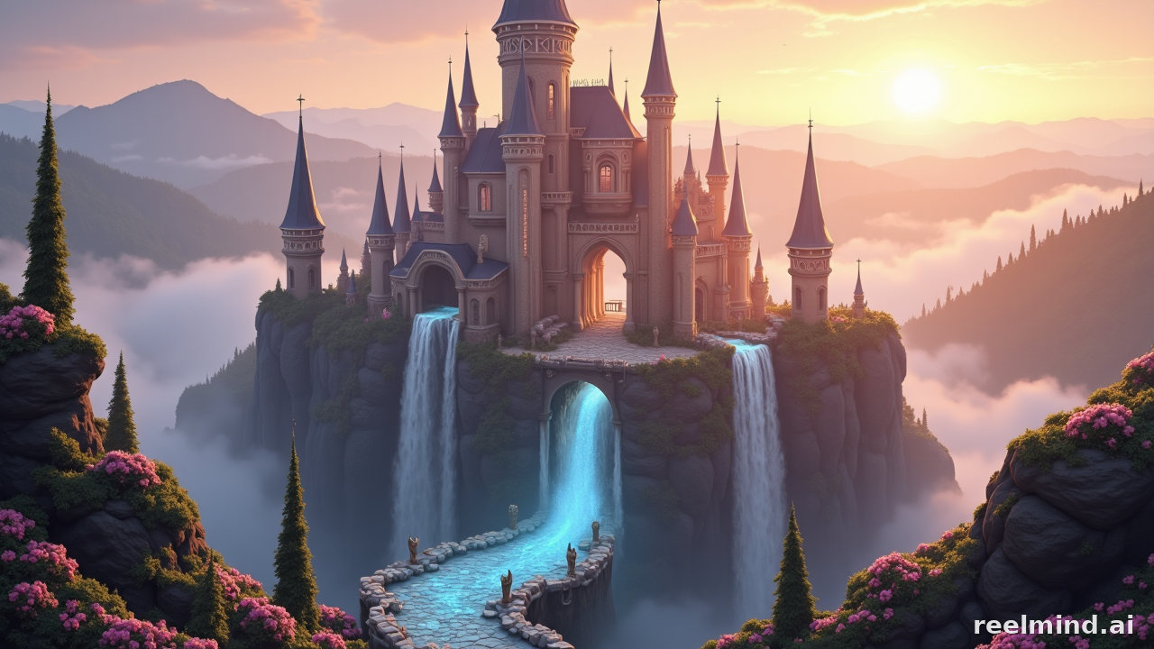 AI Image Generator for Fantasy Castles | ReelMind