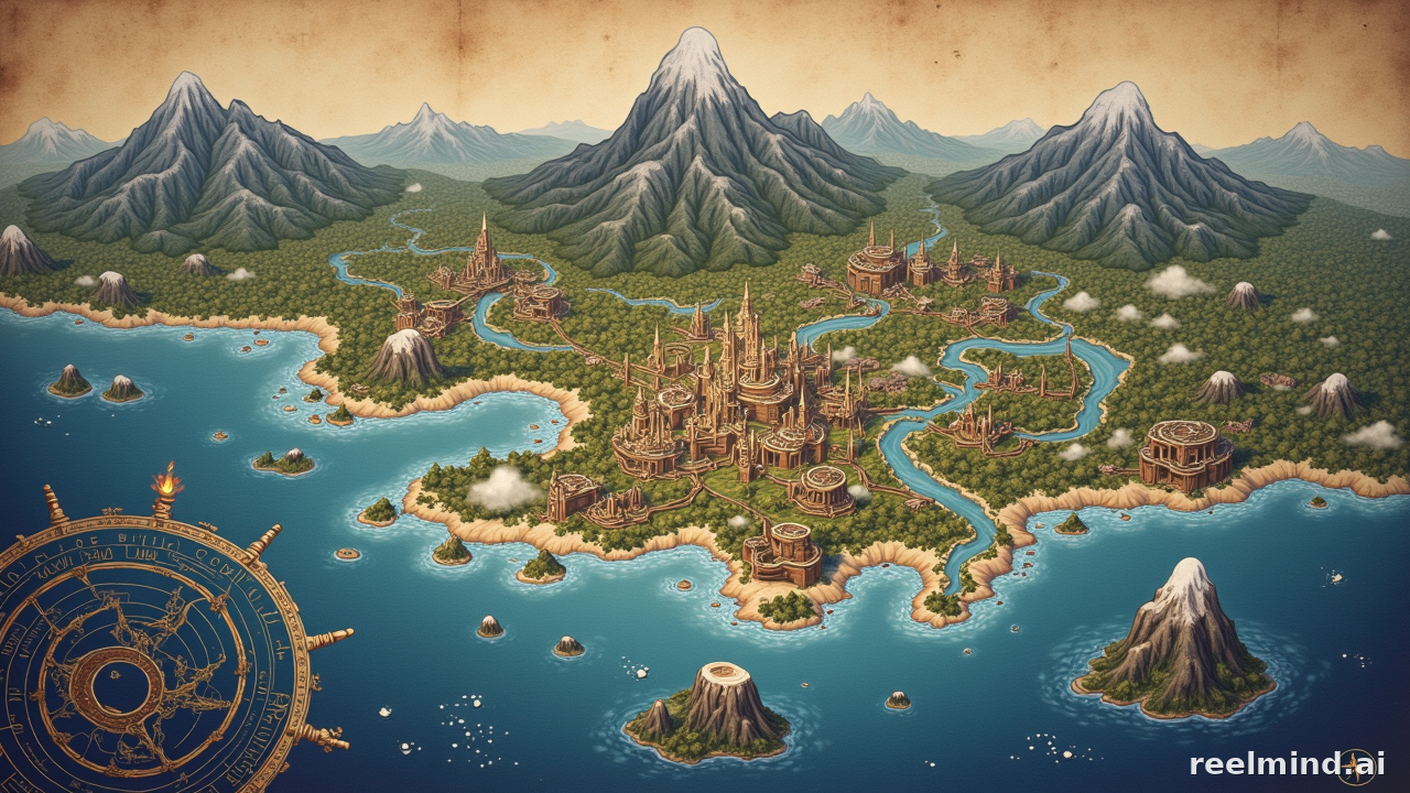AI Image Generator for Fantasy Maps | ReelMind