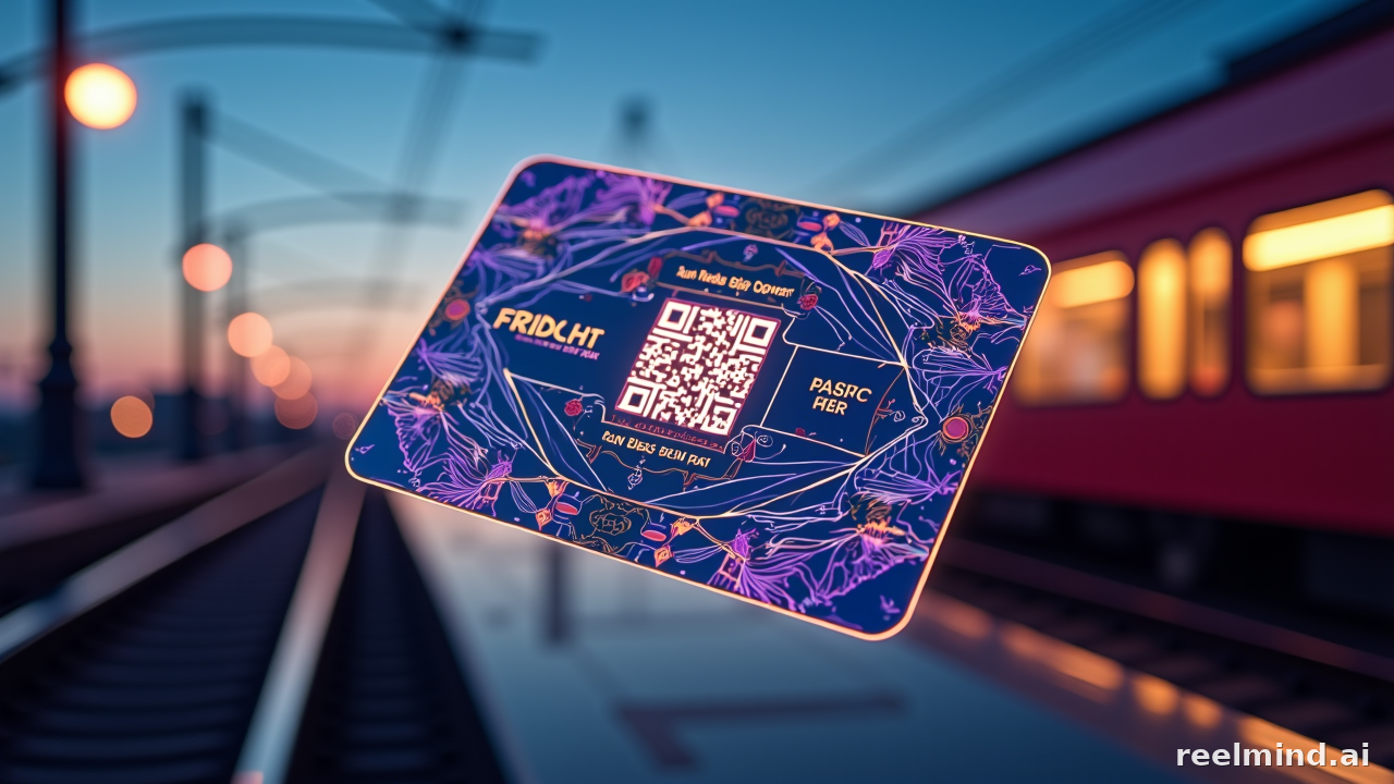 AI-Generated Train Tickets: Design Like a Pro | ReelMind