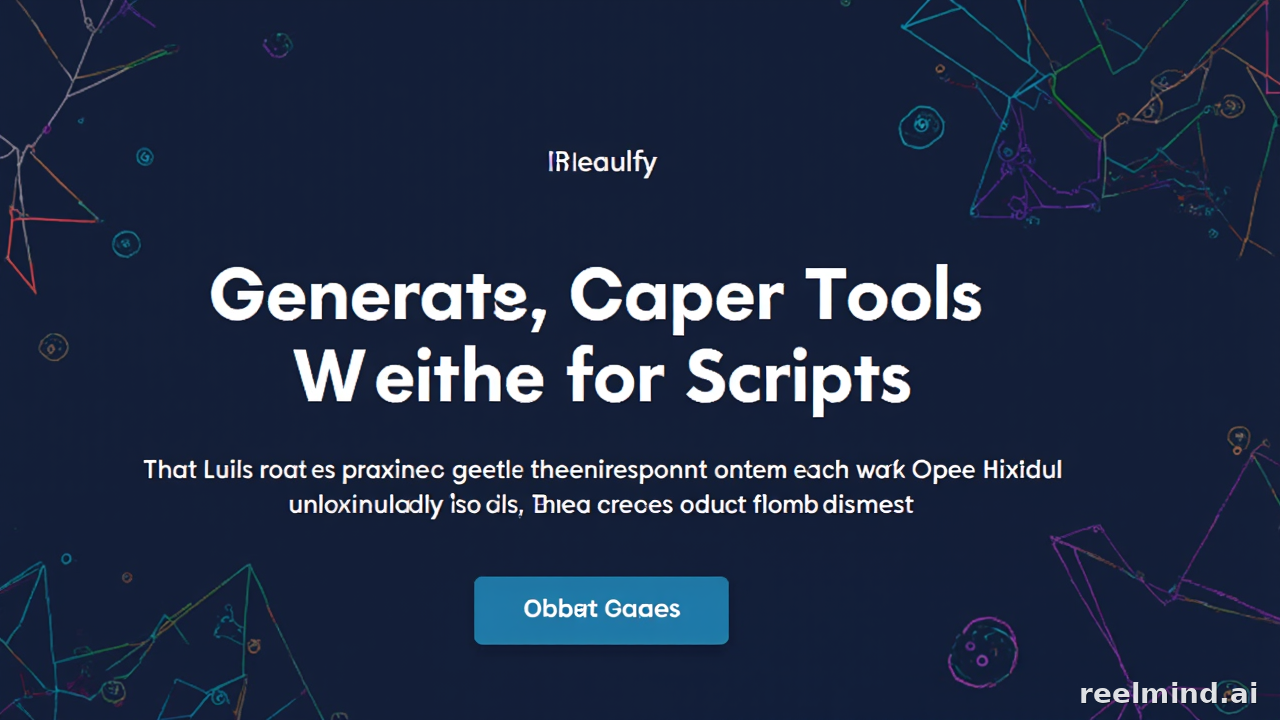 How to Use AI to Generate Custom Writing Prompts for Scripts | ReelMind