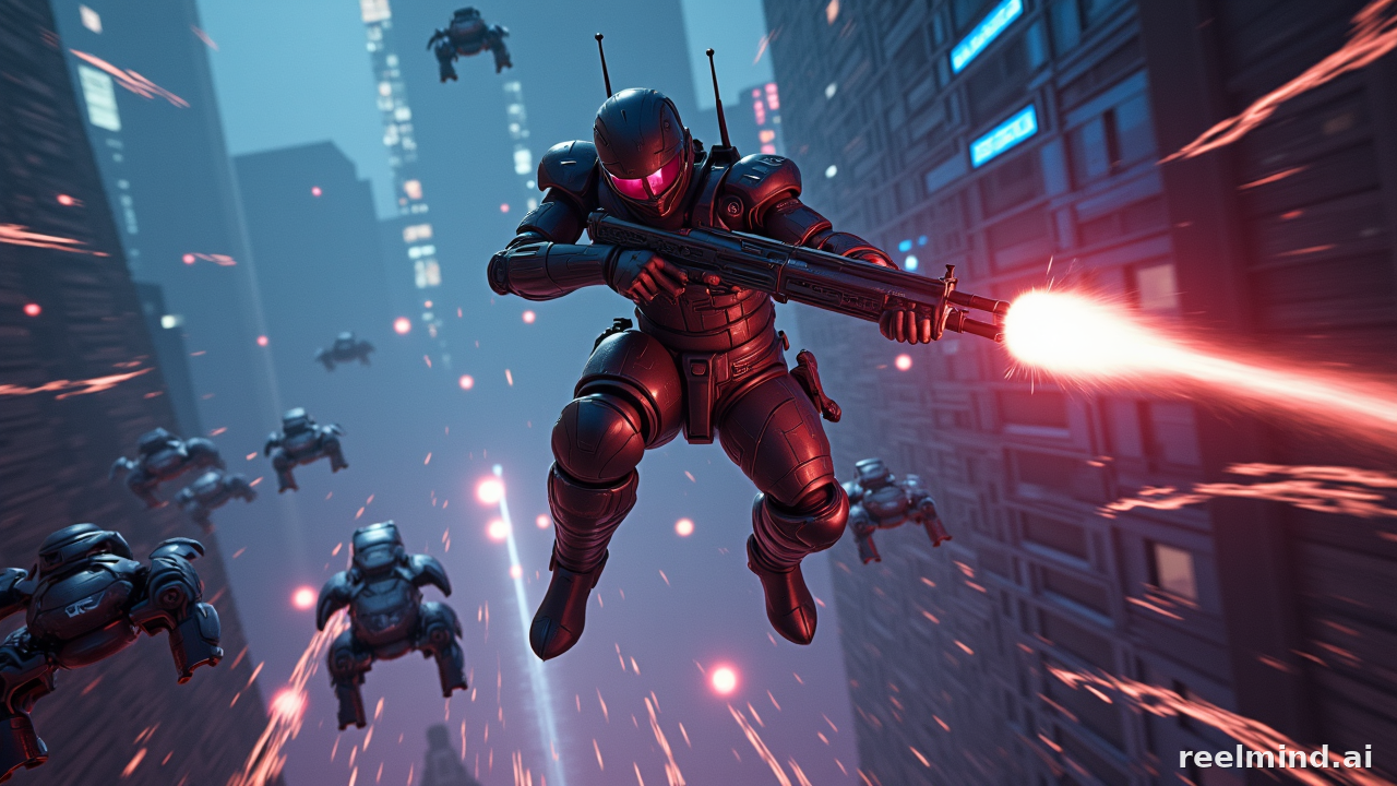10 AI Prompts for Creating Jaw-Dropping Action Scenes | ReelMind