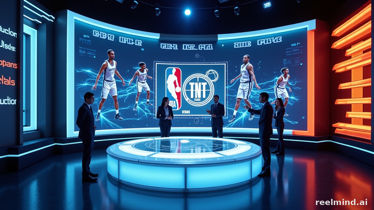 TNT NBA Analysis Supercharged with AI Graphics | ReelMind