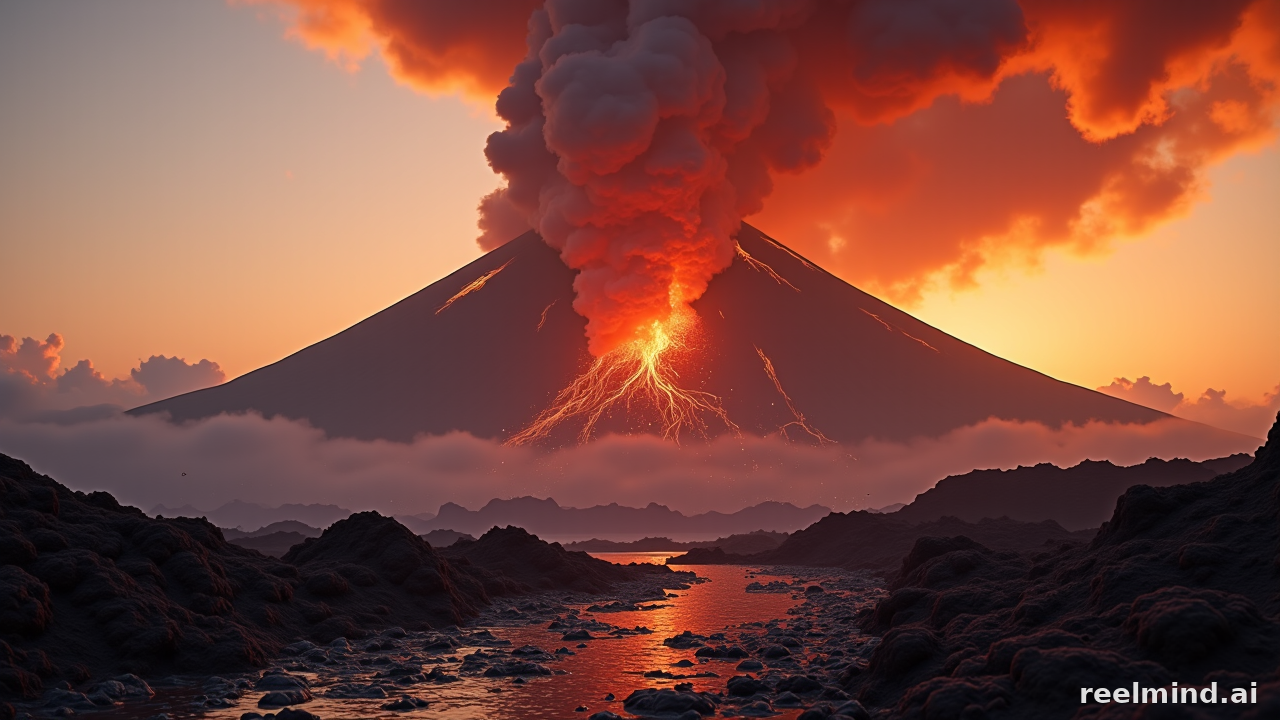 The Best AI Tools for Generating Stunning Volcano Views | ReelMind