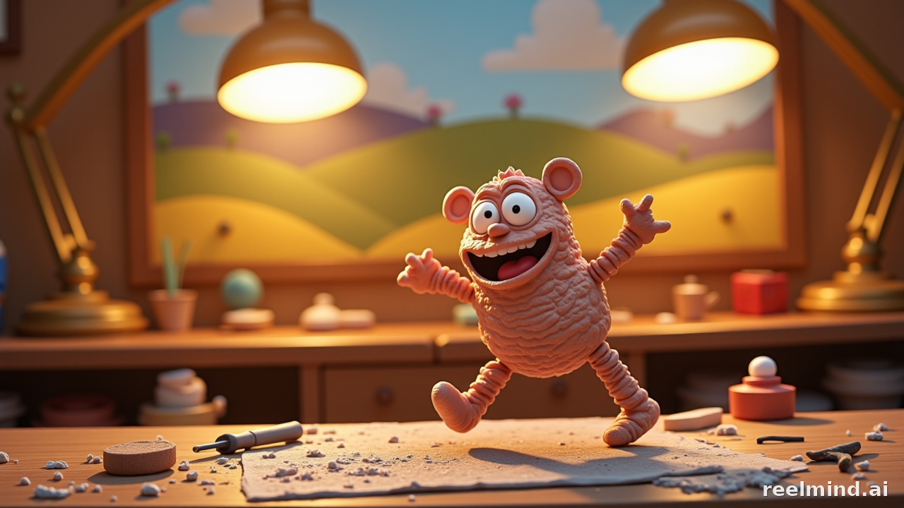 AI-Generated Claymation: Fun and Unique | ReelMind