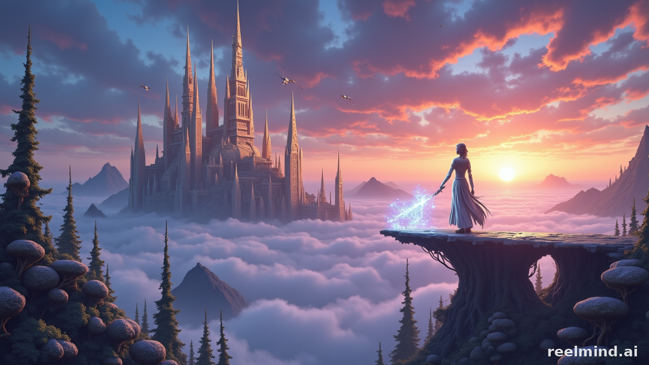 How to Generate AI Images with Custom Fantasy Scenes | ReelMind
