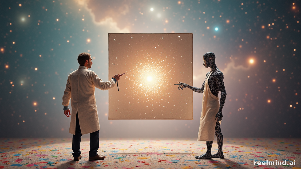 AI-Generated Images vs. Human Art: The Great Debate | ReelMind