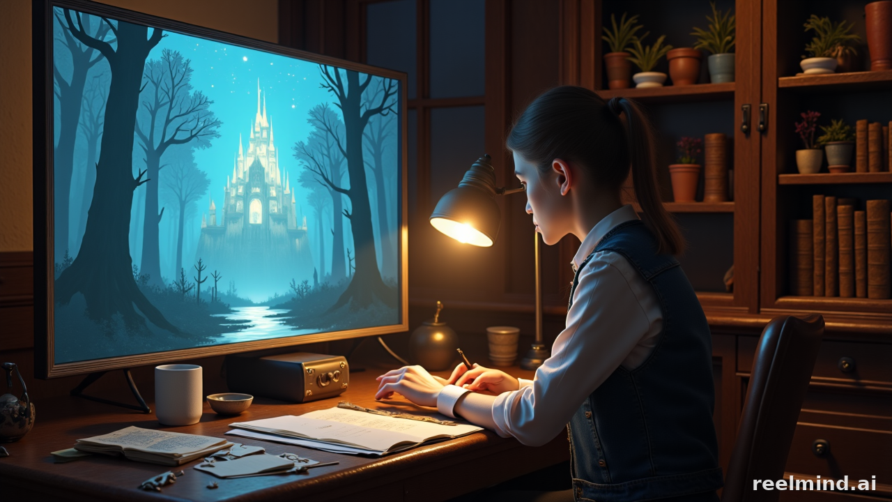 AI Image Generator for Authors: Illustrate Your Books | ReelMind
