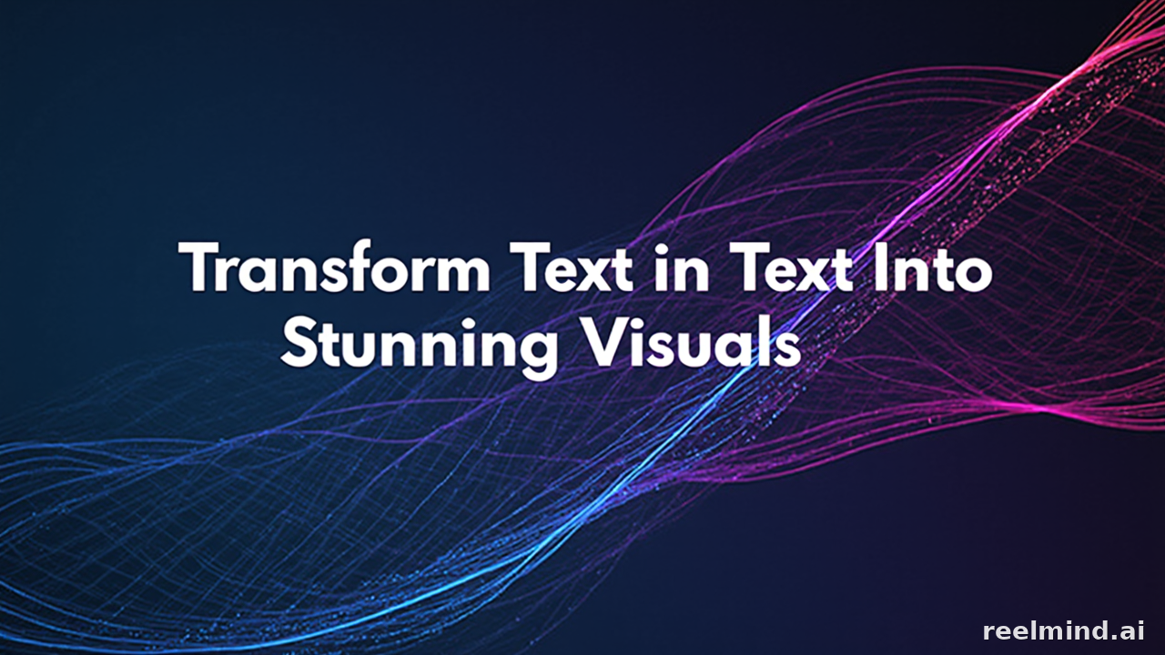 Transform Text into Stunning Visuals with AI Image Generation | ReelMind
