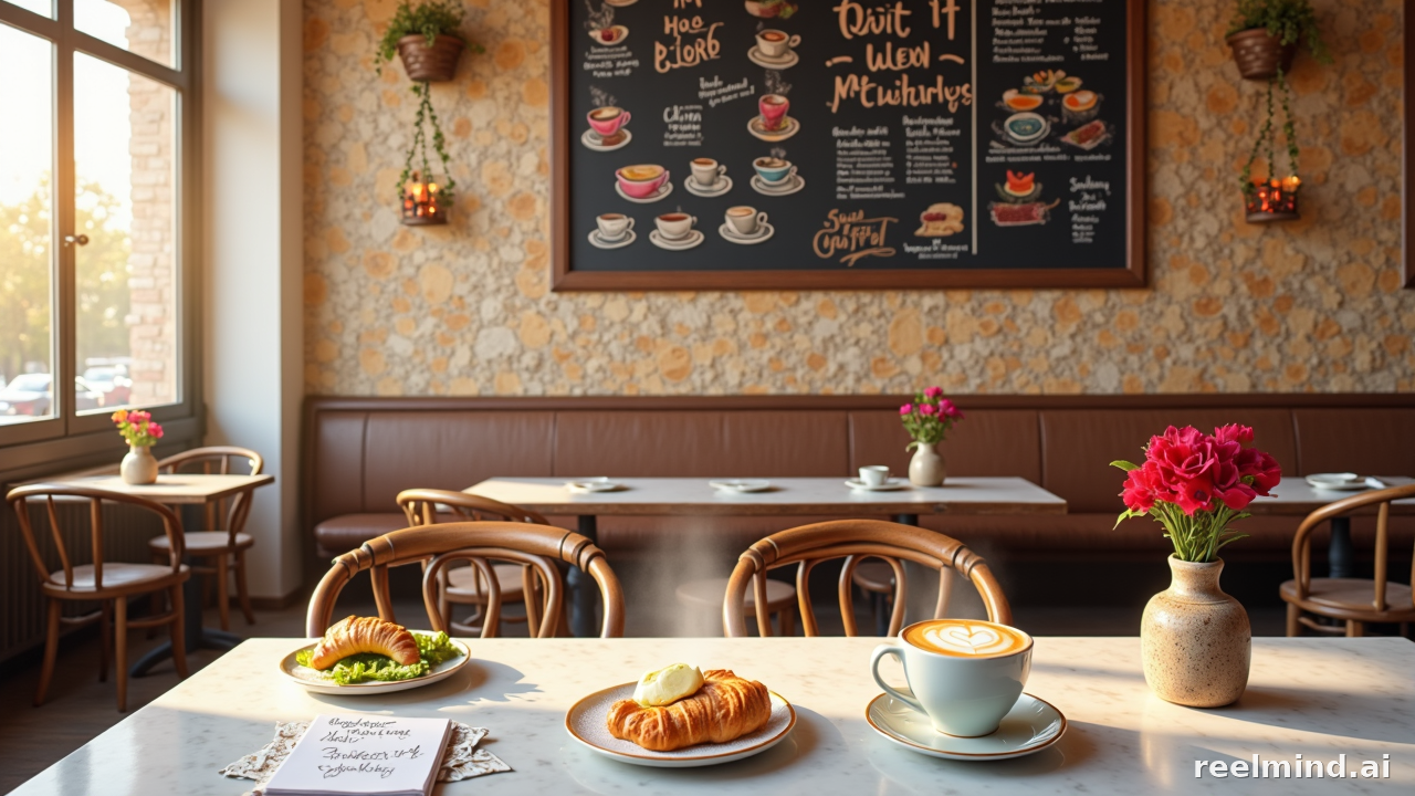 How to Use AI to Generate Images for Your Cafe | ReelMind