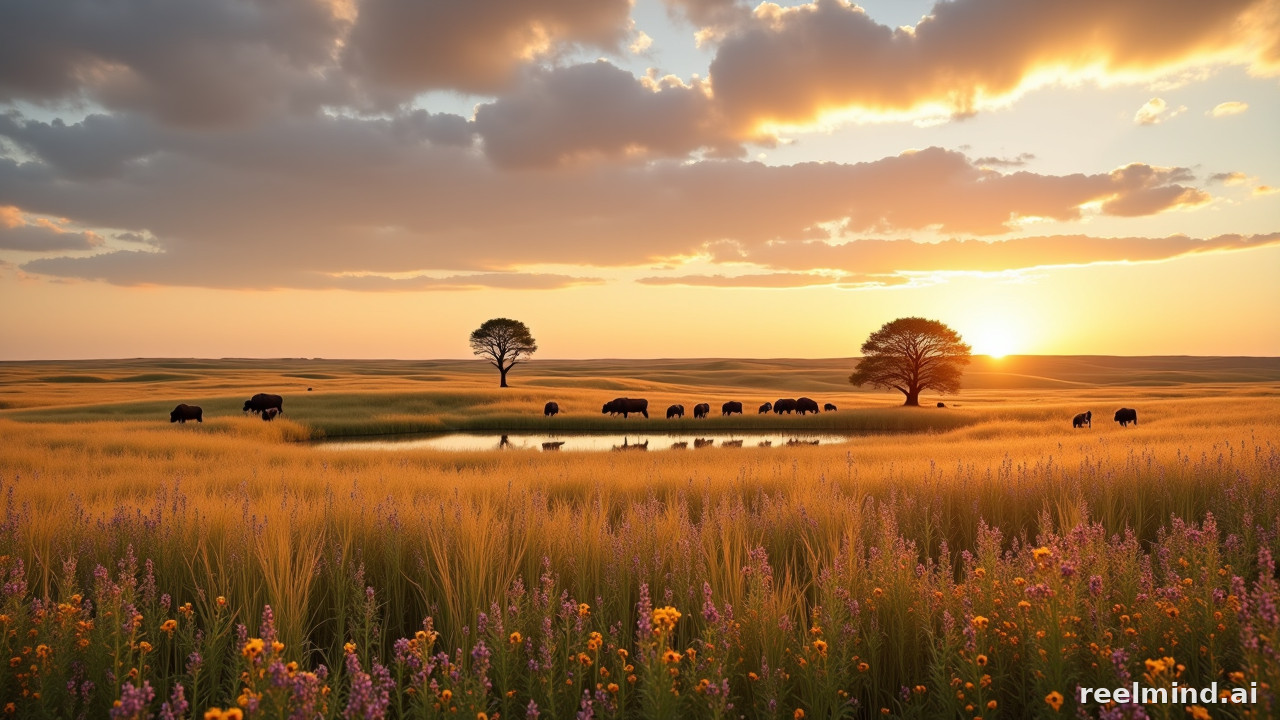 The Best AI Prompts for Creating Stunning Prairie Scenes | ReelMind