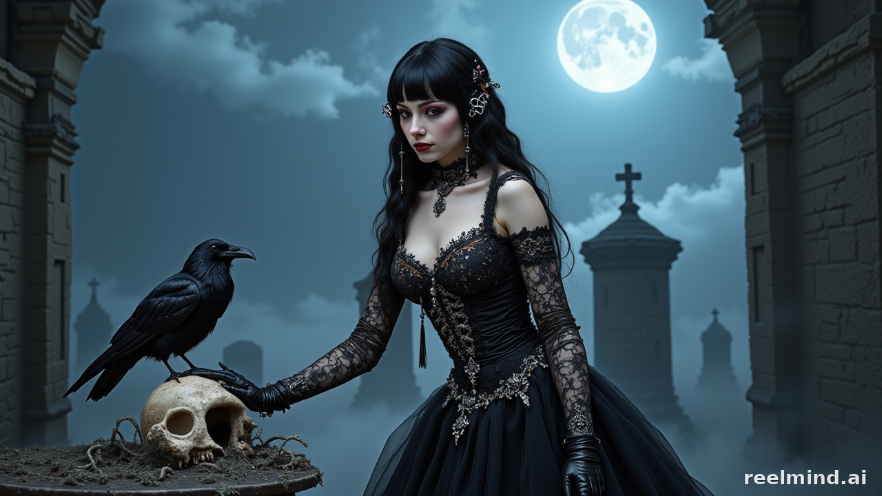 The Ultimate Guide to AI-Generated Goth Character Designs | ReelMind