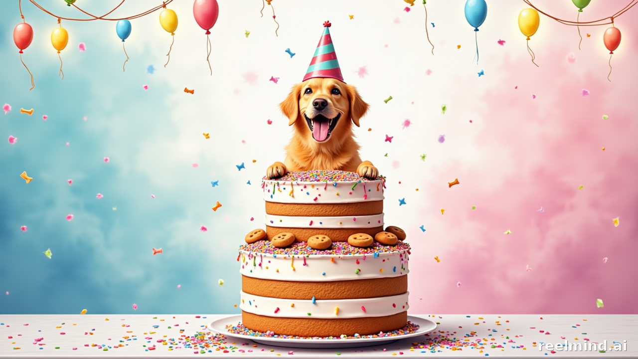 How to Use AI to Create Stunning Pet Birthday Cards | ReelMind