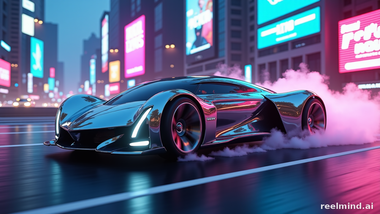 How to Use AI to Create Stunning Car Masterpieces | ReelMind