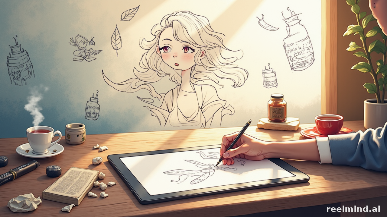 How to Generate AI Images That Look Hand-Drawn | ReelMind