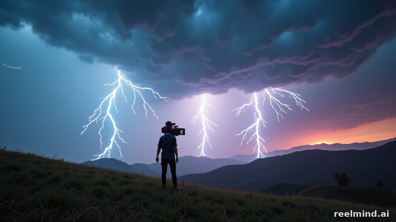 AI-Powered Video Effects: Add Lightning and Thunder | ReelMind