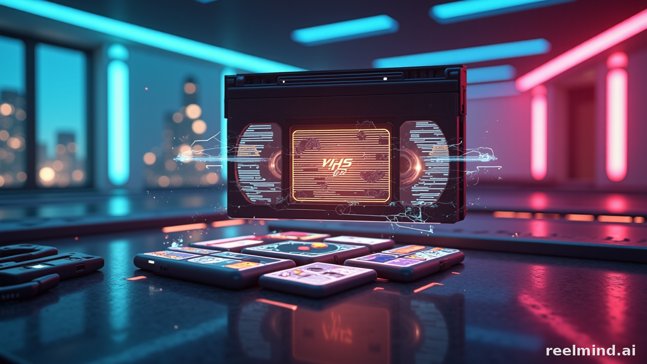 AI Video Editing: How to Add VHS Effects to Your Videos | ReelMind