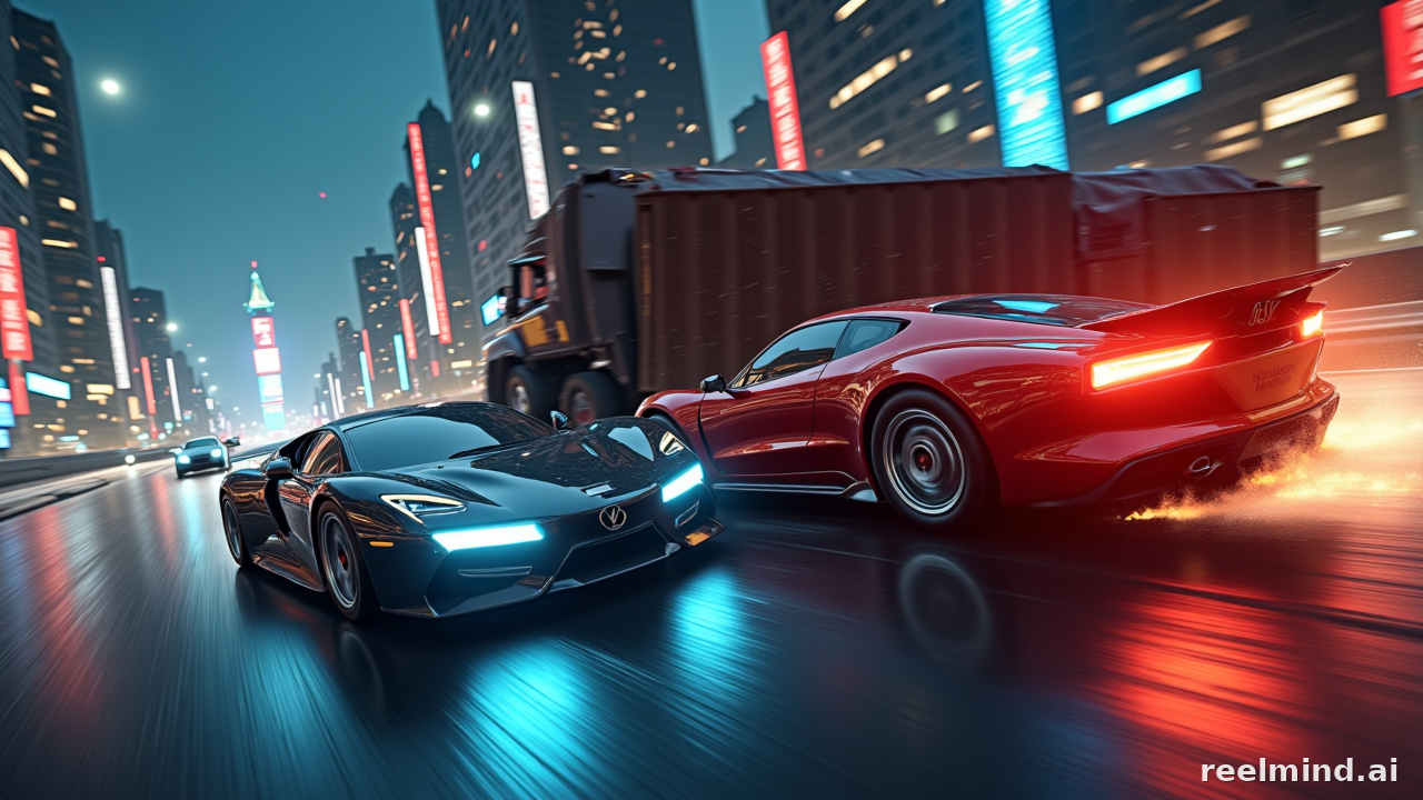 The Best AI Video Generators for Car Chases | ReelMind