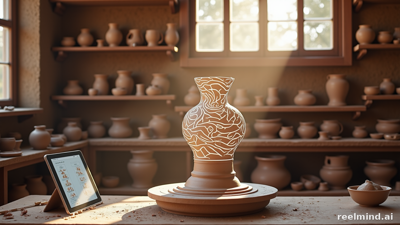 AI-Generated DIY Pottery: Craft with Clay | ReelMind