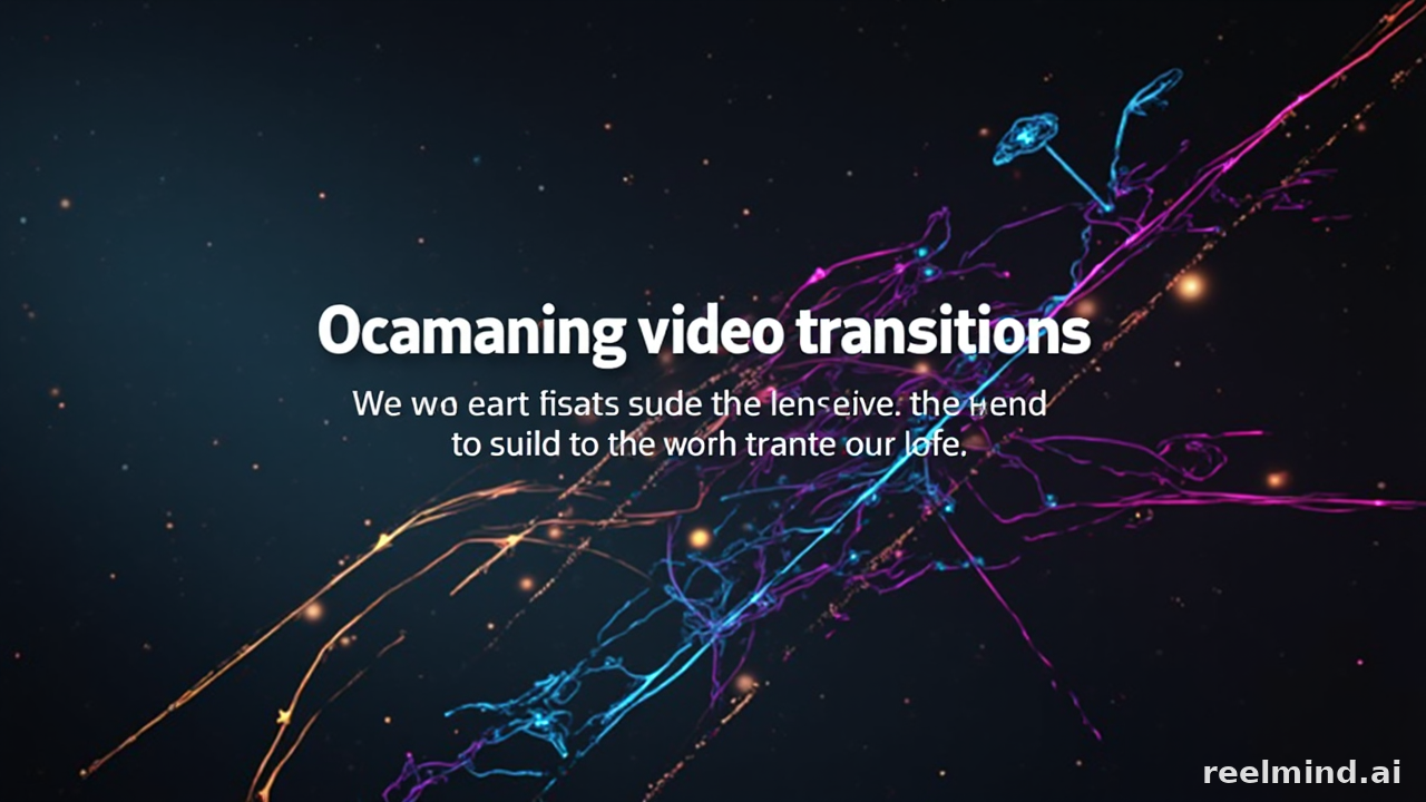 How to Use AI to Generate Stunning Video Transitions | ReelMind