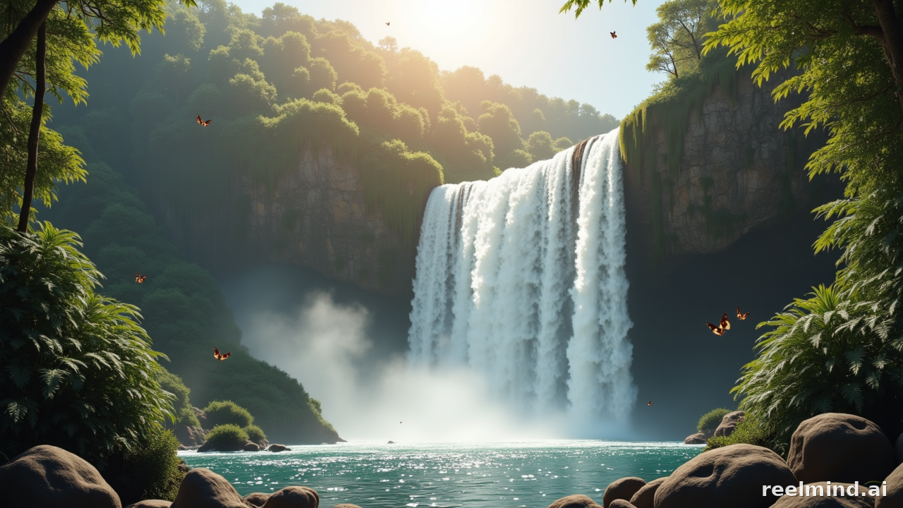 The Best AI Tools for Generating Stunning Waterfalls | ReelMind