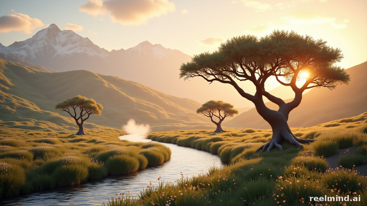AI-Generated Landscapes: Perfect for Backgrounds | ReelMind