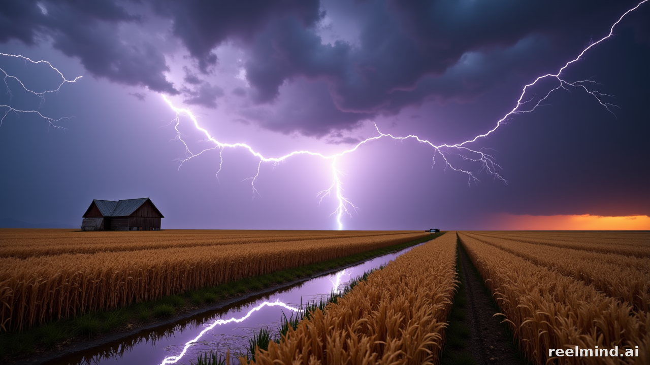 Top AI Prompts for Creating Stunning Lightning Over Fields Videos ...