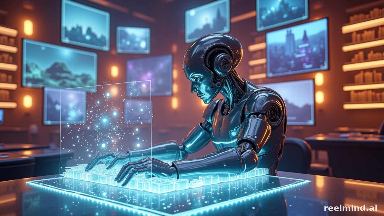 AI-Generated Science Fiction: Stories by Robots | ReelMind