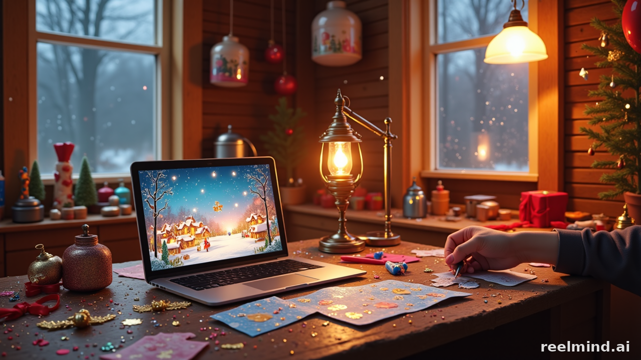 How to Use AI to Generate Prompts for DIY Festive Cards | ReelMind