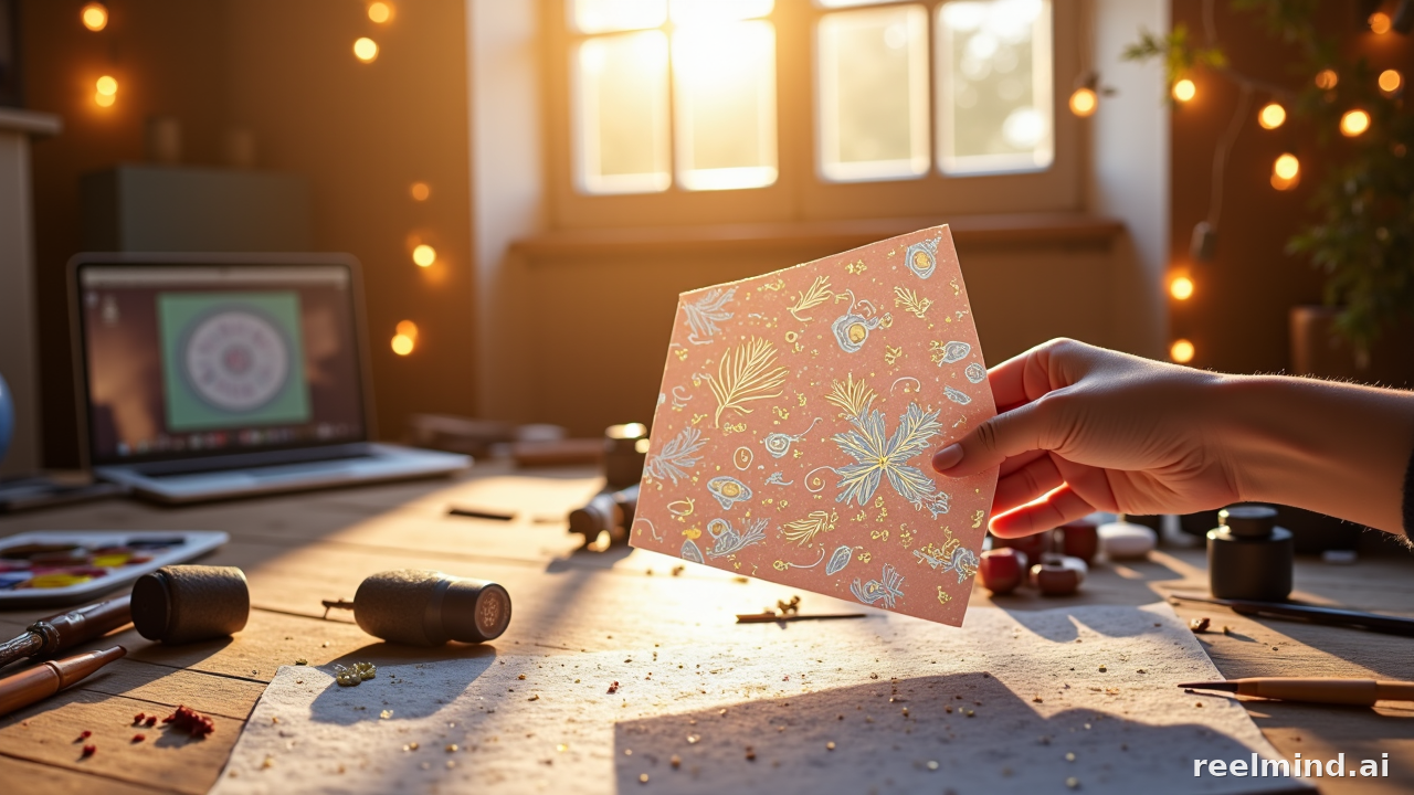How to Use AI to Generate Prompts for DIY Seasonal Cards | ReelMind