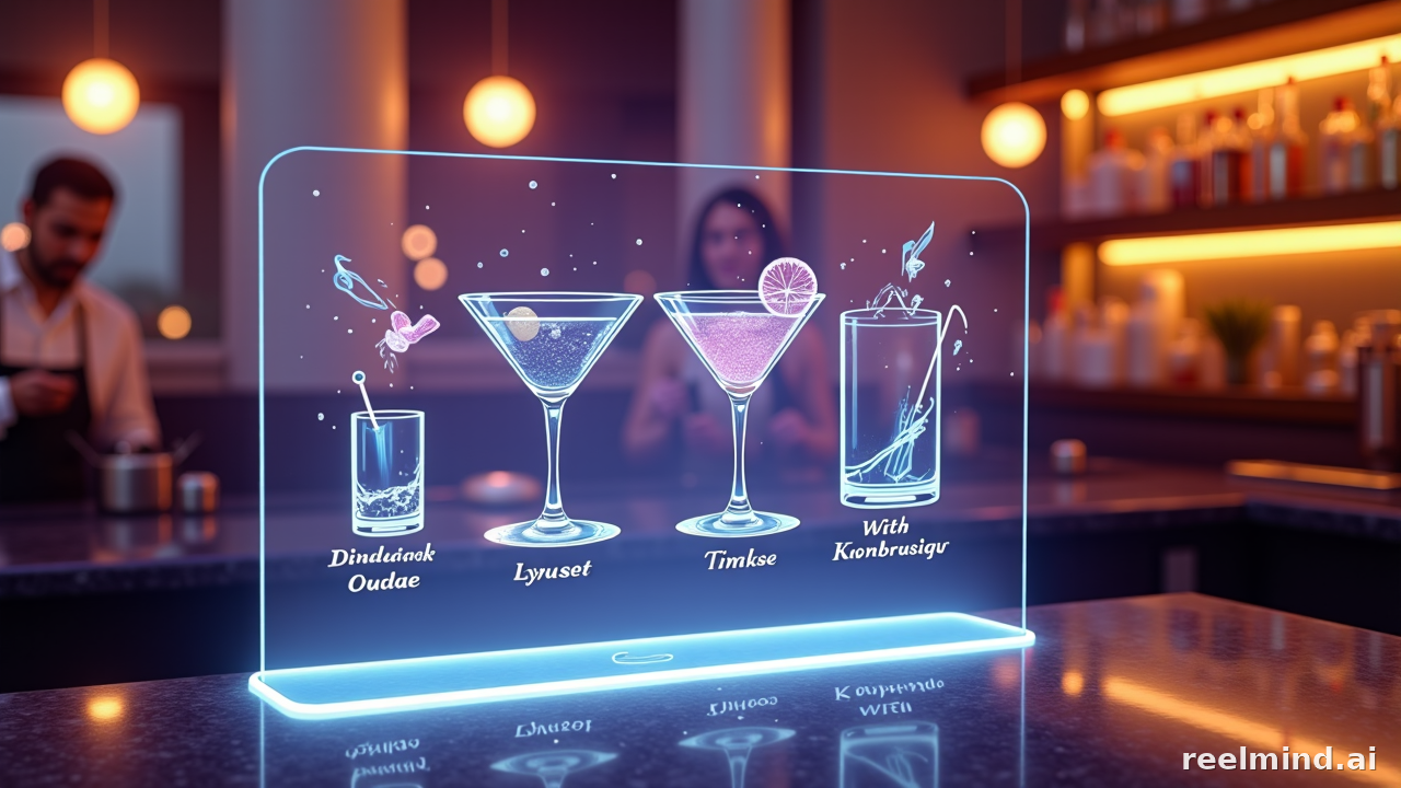 AI-Generated Bar Menus: Design Like a Pro | ReelMind