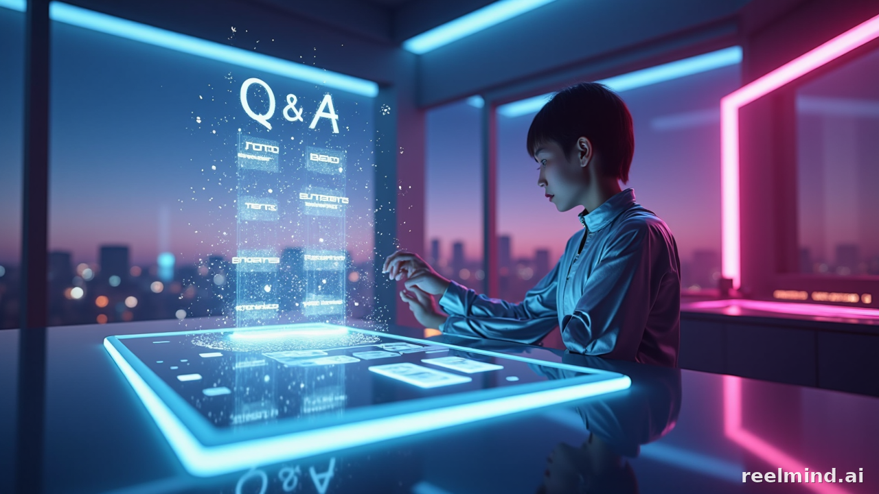 How to Use AI to Create Prompts for Q&A Videos | ReelMind